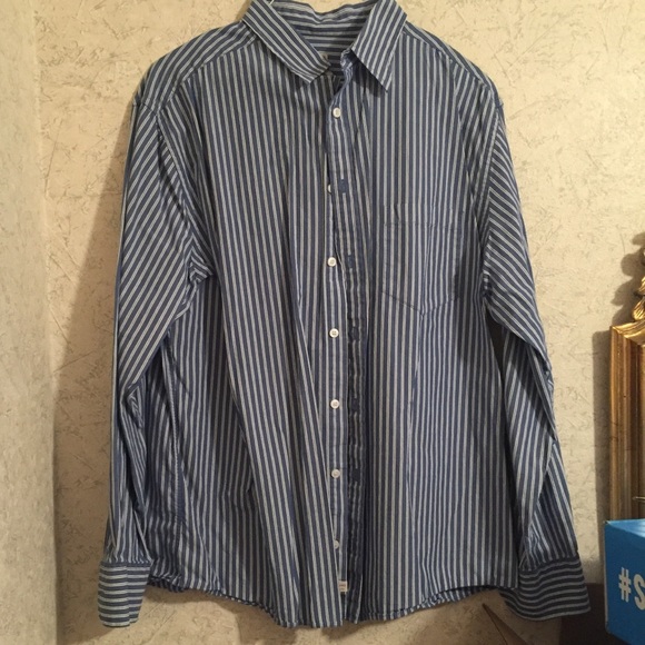 Merona | Shirts | Mens Classic Blue And White Button Up Shirts | Poshmark
